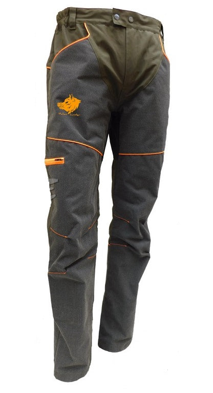ITALIAN HUNTER PANTALONE IN COTONE CON FIBRA ELASTICA